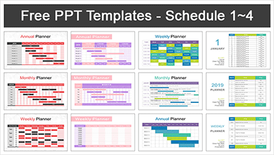 2019 Business Planner PowerPoint Templates - Slidesgo templates