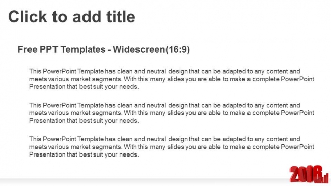3D Chart for 2016 PowerPoint Templates - Powerpoint and google slides ...