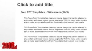 3D Chart for 2016 PowerPoint Templates - Slidesgo templates