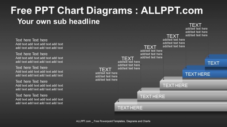 5 Stair PowerPoint Diagrams - Powerpoint and google slides Saveslides ...