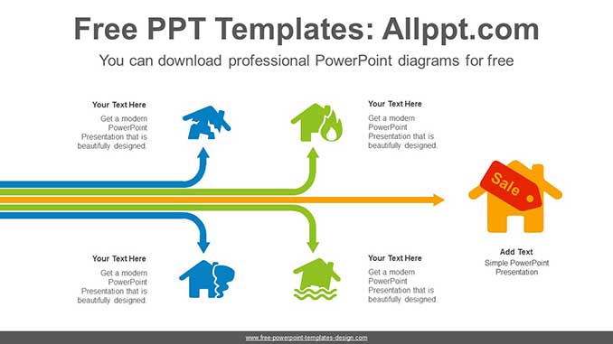 5 Stem Trees PowerPoint Diagram - Powerpoint and google slides ...