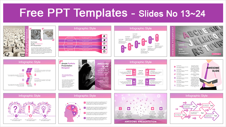 ABC Alphabet Blocks PowerPoint Templates - Powerpoint and google slides ...