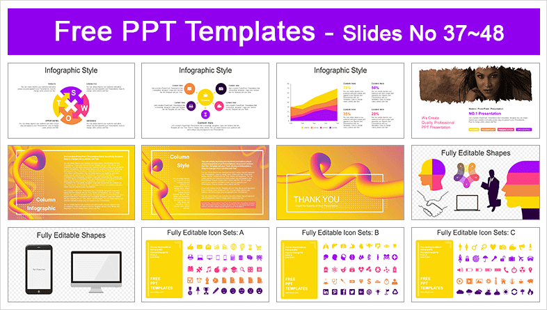 Abstract Gradients Waves PowerPoint Templates - Powerpoint and google ...