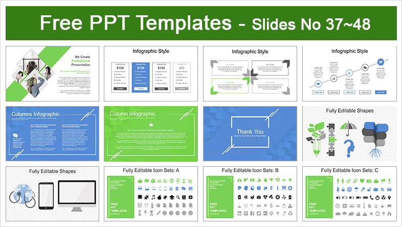 Abstract Squares PowerPoint Templates - Slidesgo templates