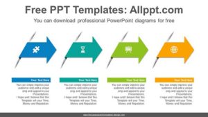 Alignment Arrow PowerPoint Diagram - Slidesgo templates
