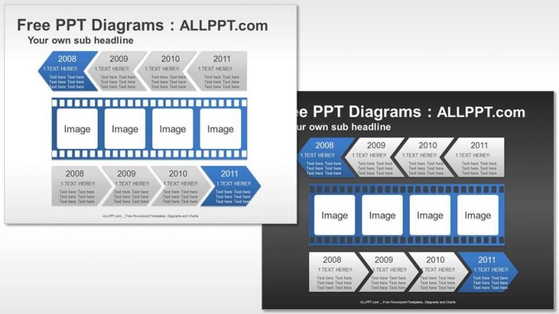 Arrow Film Timeline PPT Diagrams - Slidesgo templates Arrow Film Timeline PPT Diagrams - Slidesgo templates
