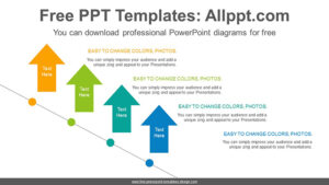 Arrows Rising PowerPoint Diagram - Slidesgo templates
