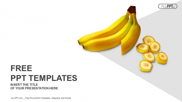 banana Powerpoint templates and Google Slides themes -Slidego