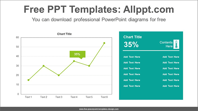 Banner highlight line chart PowerPoint Diagram Template - Slidesgo ...