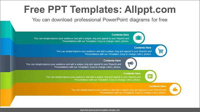 Bend ribbon banner PowerPoint Diagram Template - Slidesgo templates Bend ribbon banner PowerPoint Diagram Template - Slidesgo templates