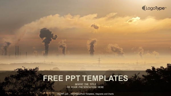 pollution Powerpoint templates and Google Slides themes -Slidego