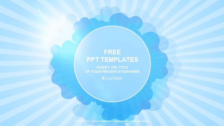 Blue Sky And Cloud-Abstract PPT Templates - Slidesgo templates