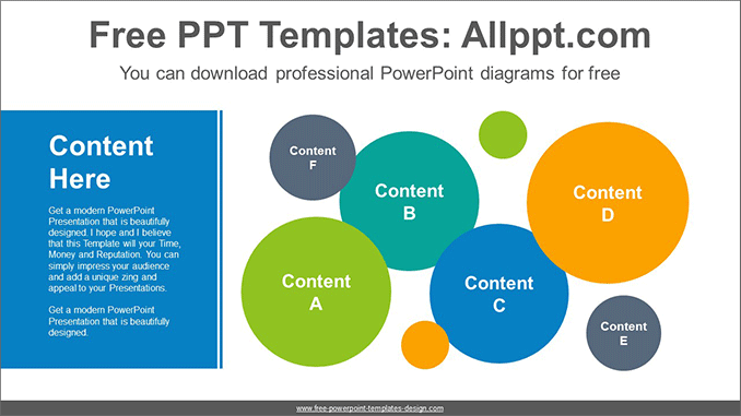 Bubbles List PowerPoint Diagram Template Slidesgo Templates