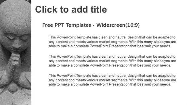 Buddha Statue PowerPoint Templates - Powerpoint and google slides ...