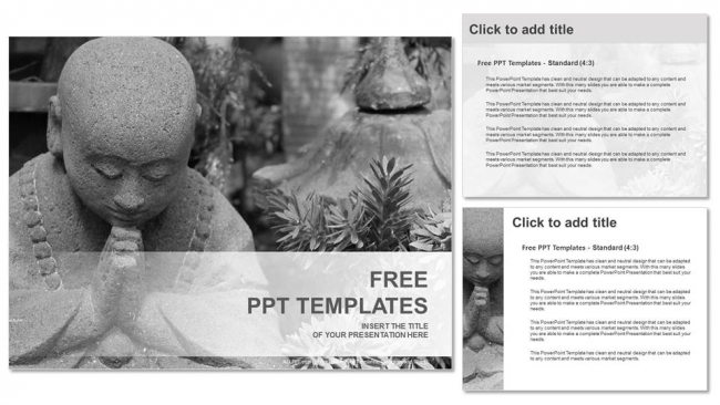 Buddha Statue PowerPoint Templates - Slidesgo templates