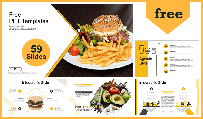 burger Powerpoint templates and Google Slides themes -Slidego