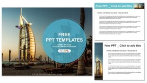Burj Al Arab hotel in Dubai PowerPoint Templates - Slidesgo templates