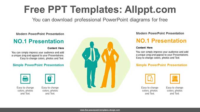 Business People PowerPoint Diagram - Powerpoint and google slides ...