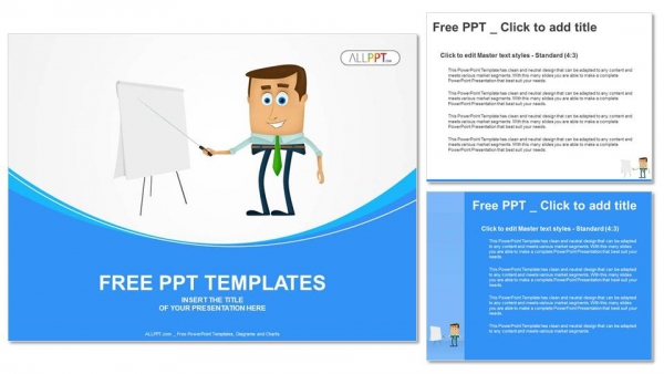 Businessman Presentation PowerPoint Templates - Slidesgo templates