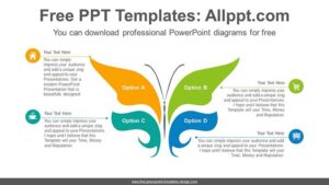 Butterfly Wing PowerPoint Diagram - Slidesgo templates