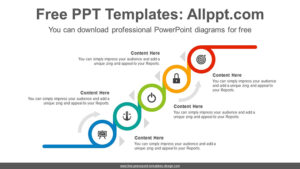 Cascading circles PowerPoint Diagram Template - Slidesgo templates