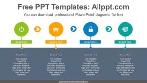 Circle Signpost PowerPoint Diagram - Slidesgo templates
