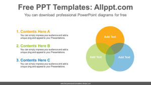 Circle intersection PowerPoint Diagram Template - Slidesgo templates