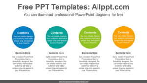 Circle text box PowerPoint Diagram Template - Slidesgo templates
