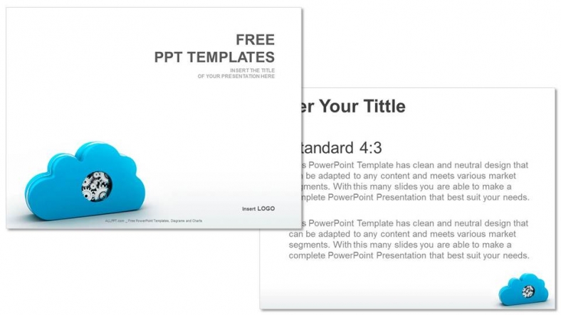 Cloud Computing -Business PowerPoint Templates - Slidesgo templates