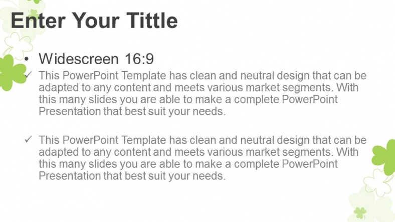 Clover-Nature PowerPoint Templates - Powerpoint and google slides ...