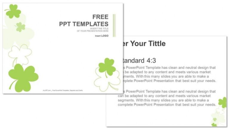 Clover-Nature PowerPoint Templates - Slidesgo templates