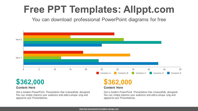 Clustered bar chart PowerPoint Diagram Template - Slidesgo templates Clustered bar chart PowerPoint Diagram Template - Slidesgo templates
