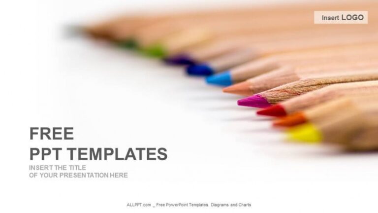 Color Pencils-Education PPT Templates - Slidesgo templates