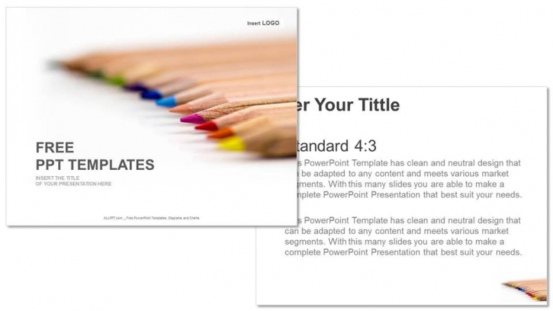 Color Pencils-Education PPT Templates - Slidesgo templates