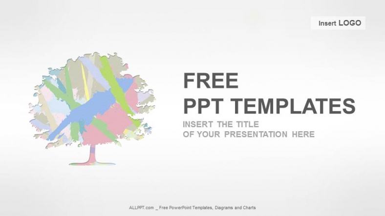 Colored Tree Nature PPT Templates - Slidesgo templates Colored Tree Nature PPT Templates - Slidesgo templates