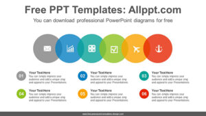 Colorful bubble list PowerPoint Diagram Template - Slidesgo templates