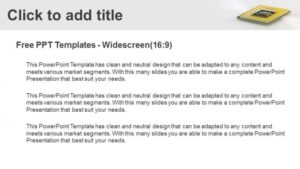 Computer CPU Chip PowerPoint Templates - Slidesgo templates