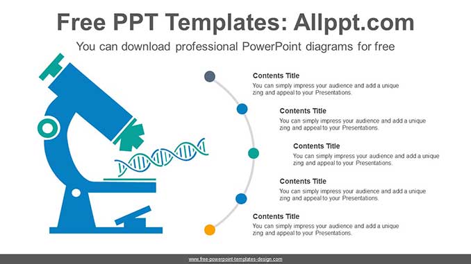 microscope Powerpoint templates and Google Slides themes -Slidego