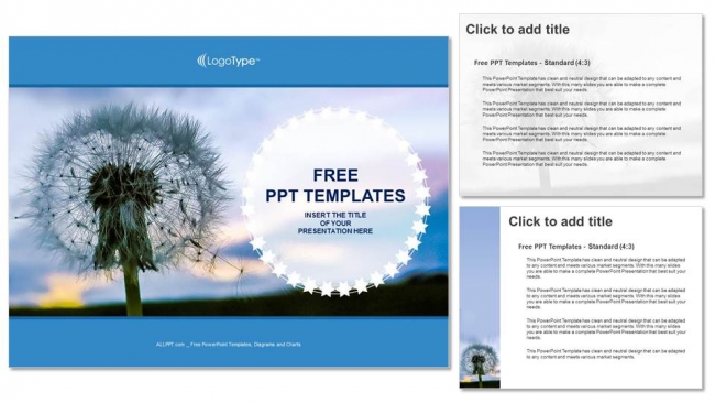 Dandelion seeds PowerPoint Templates - Powerpoint and google slides ...
