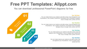 Diagonal hexagonal banner PowerPoint Diagram Template - Slidesgo templates