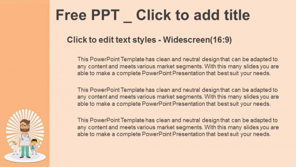 Doctor and patients PowerPoint Templates - Slidesgo templates