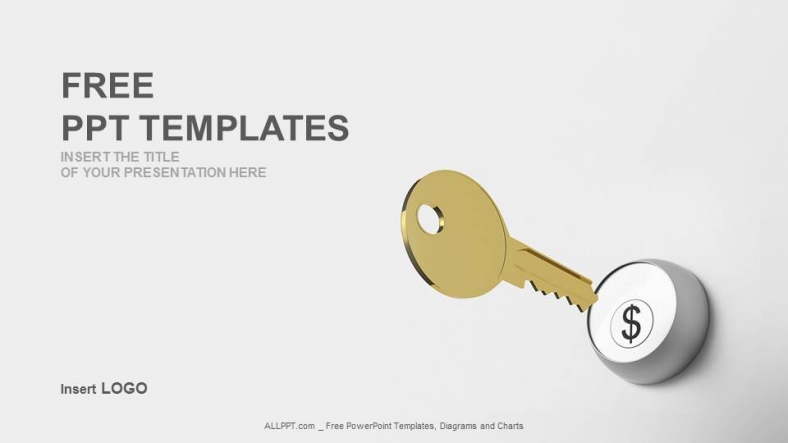 Dollar Key-Finance PPT Templates - Slidesgo templates