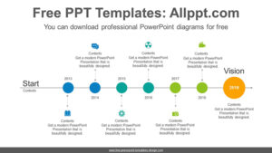 Dot point PowerPoint Diagram Template - Slidesgo templates