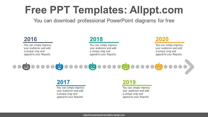 Dotted Arrow PowerPoint Diagram - Slidesgo templates Dotted Arrow PowerPoint Diagram - Slidesgo templates