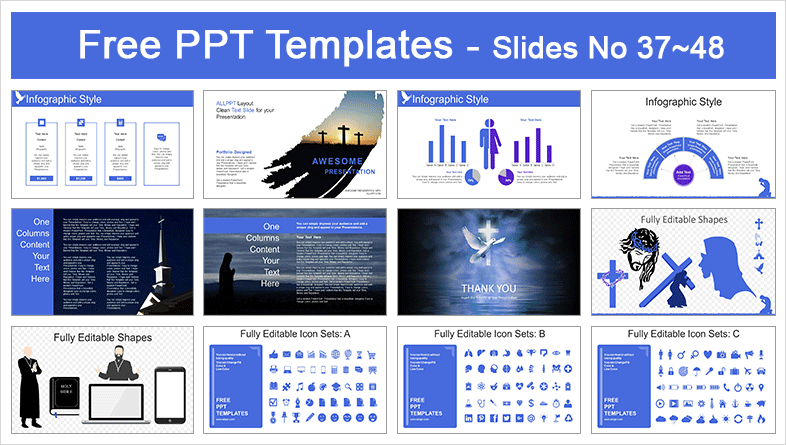 Dove Holy Spirit PowerPoint Templates - Slidesgo templates