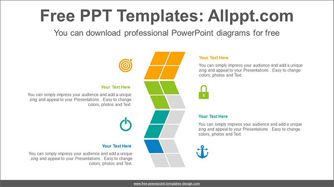 Equal cube stairs PowerPoint Diagram Template - Slidesgo templates Equal cube stairs PowerPoint Diagram Template - Slidesgo templates