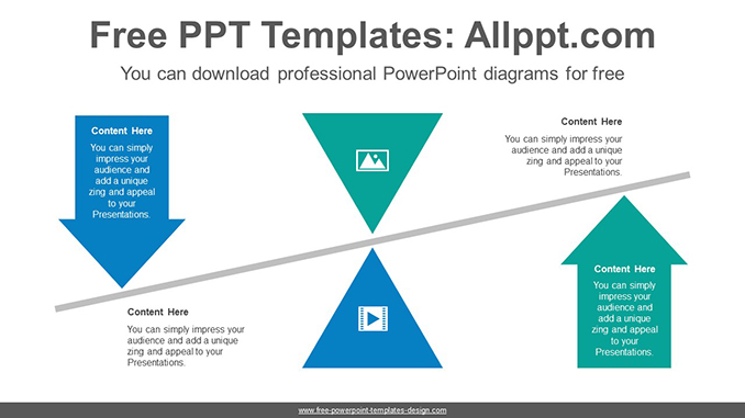 Equilibrium Arrow Type PowerPoint Diagram Template Slidesgo Templates