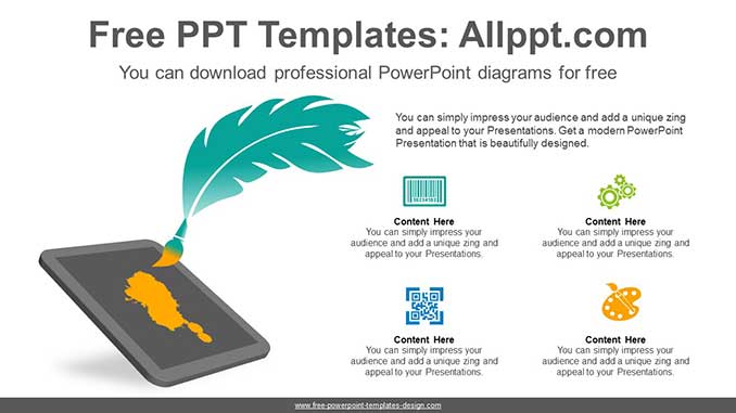 feather Powerpoint templates and Google Slides themes -Slidego
