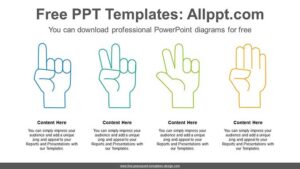 Finger Numbering PowerPoint Diagram - Slidesgo templates
