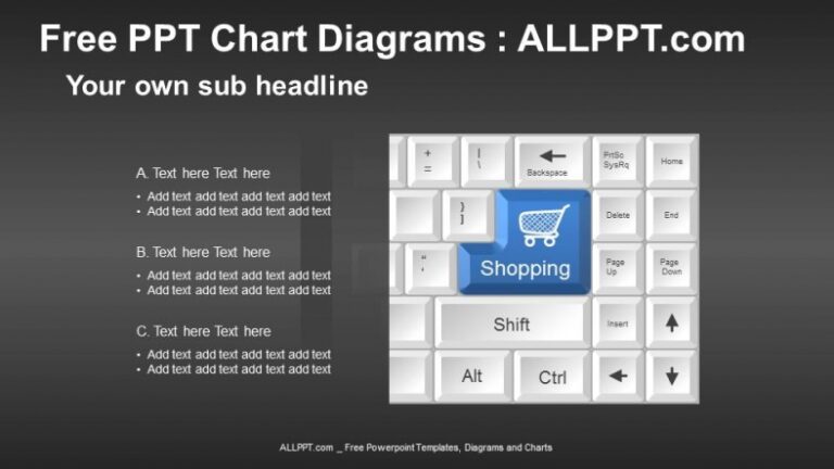 Free Keyboard Graphic PPT Diagrams - Slidesgo templates